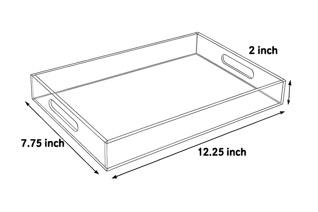 Small Acrylic Tray Simply Irresistible – Speranza Design Gallery