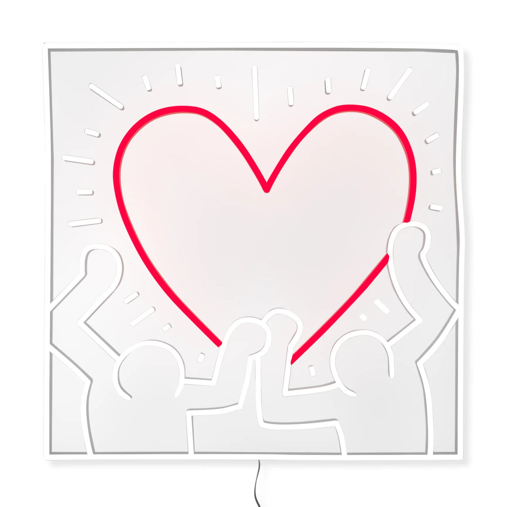 LED Neon Art Work Keith Haring Radiant Heart – Speranza Design Gallery