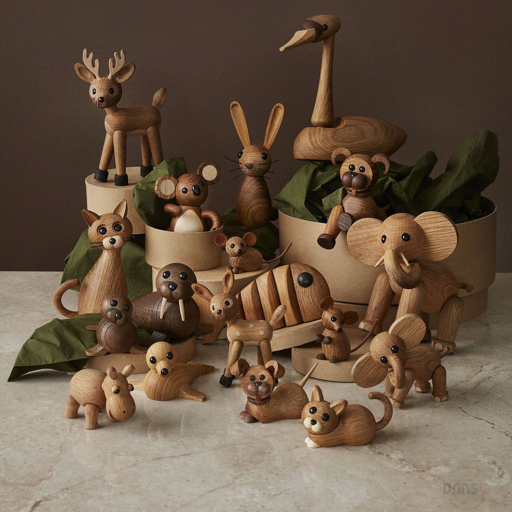 Lucky Wooden Cat Figurine – Speranza Design Gallery