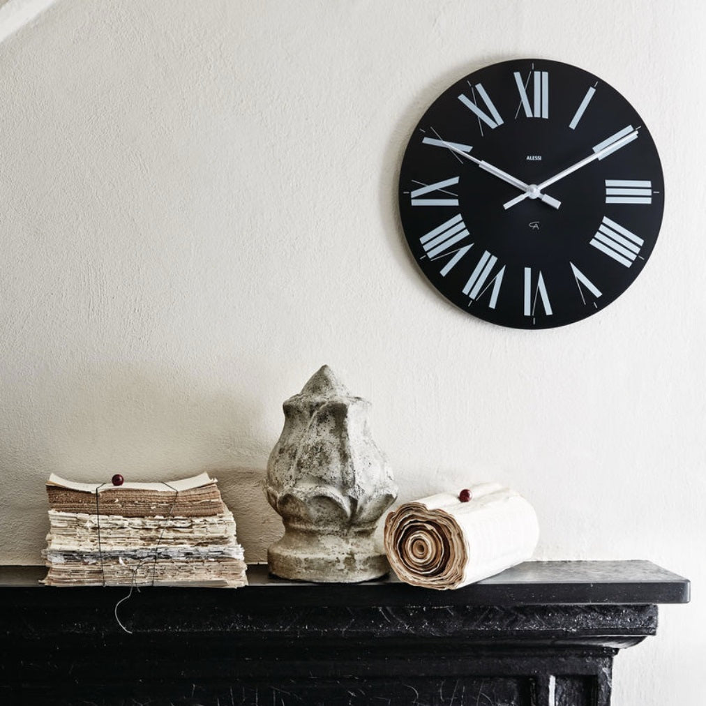 Alessi Firenze Wall Clock Grey – Speranza Design Gallery