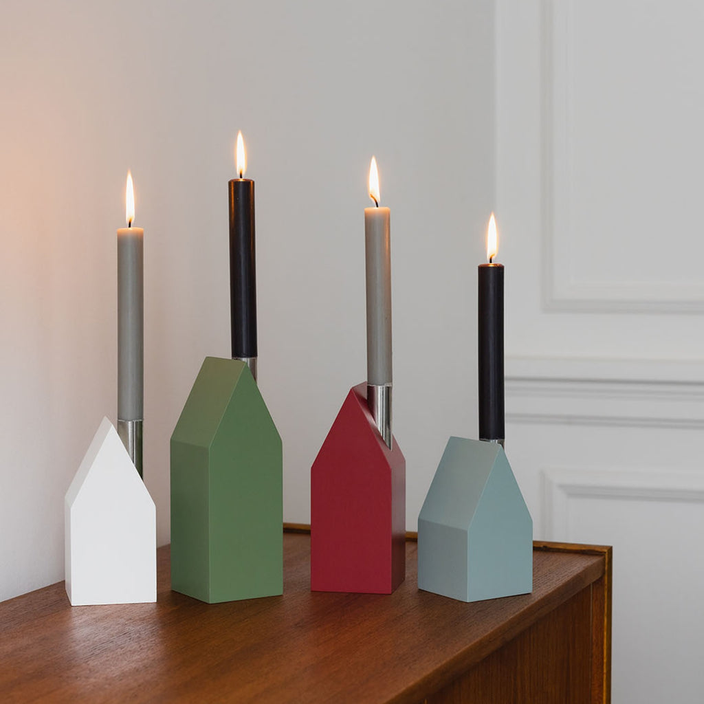 Candle Houses Set/4 – Speranza Design Gallery